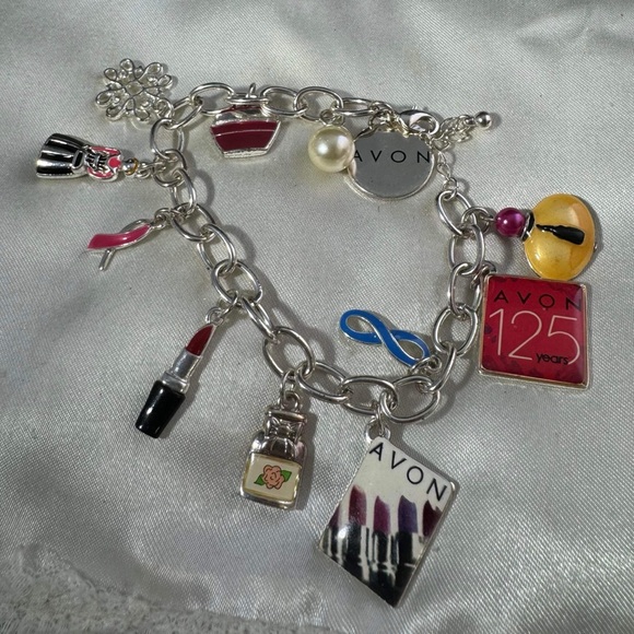 Avon | Jewelry | Avon Celebrating 25 Years Anniversary Charm Bracelet | Poshmark
